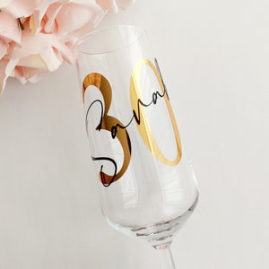 Personalised Glass/champagne Glass/prosecco Glass/birthday Glass/18th ...