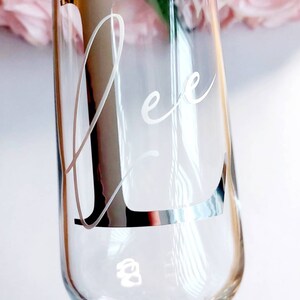 Personalised Glass/champagne Glass/prosecco Glass/birthday Glass/18th ...