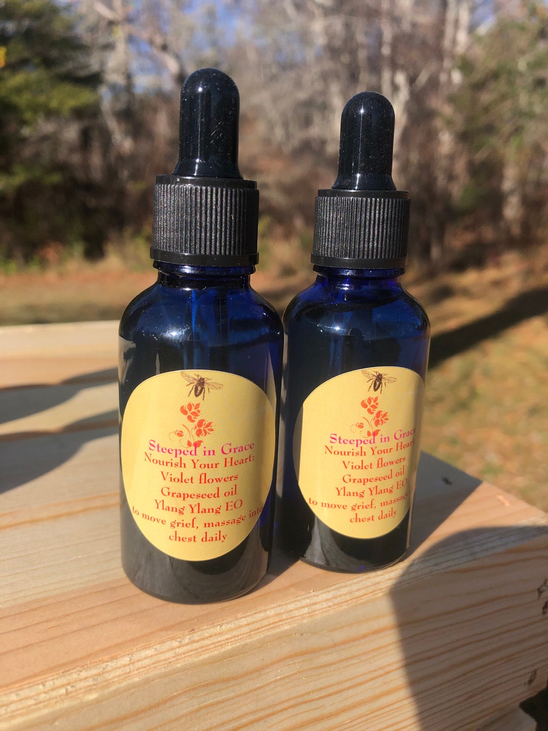 Wild Violet Body Oil - Etsy