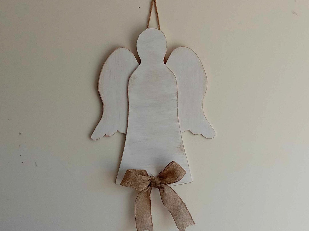 Farmhouse Wood Angel / Rustic Angel - Etsy