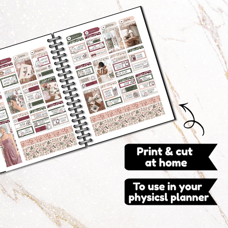 Digital and Printable Planner Stickers - Friends Planner Stickers ...