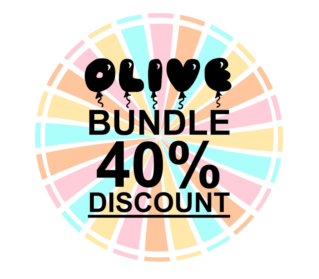 Digital and Printable Cute Character Olive Stickers BUNDLE 16 OLIVE'S ...
