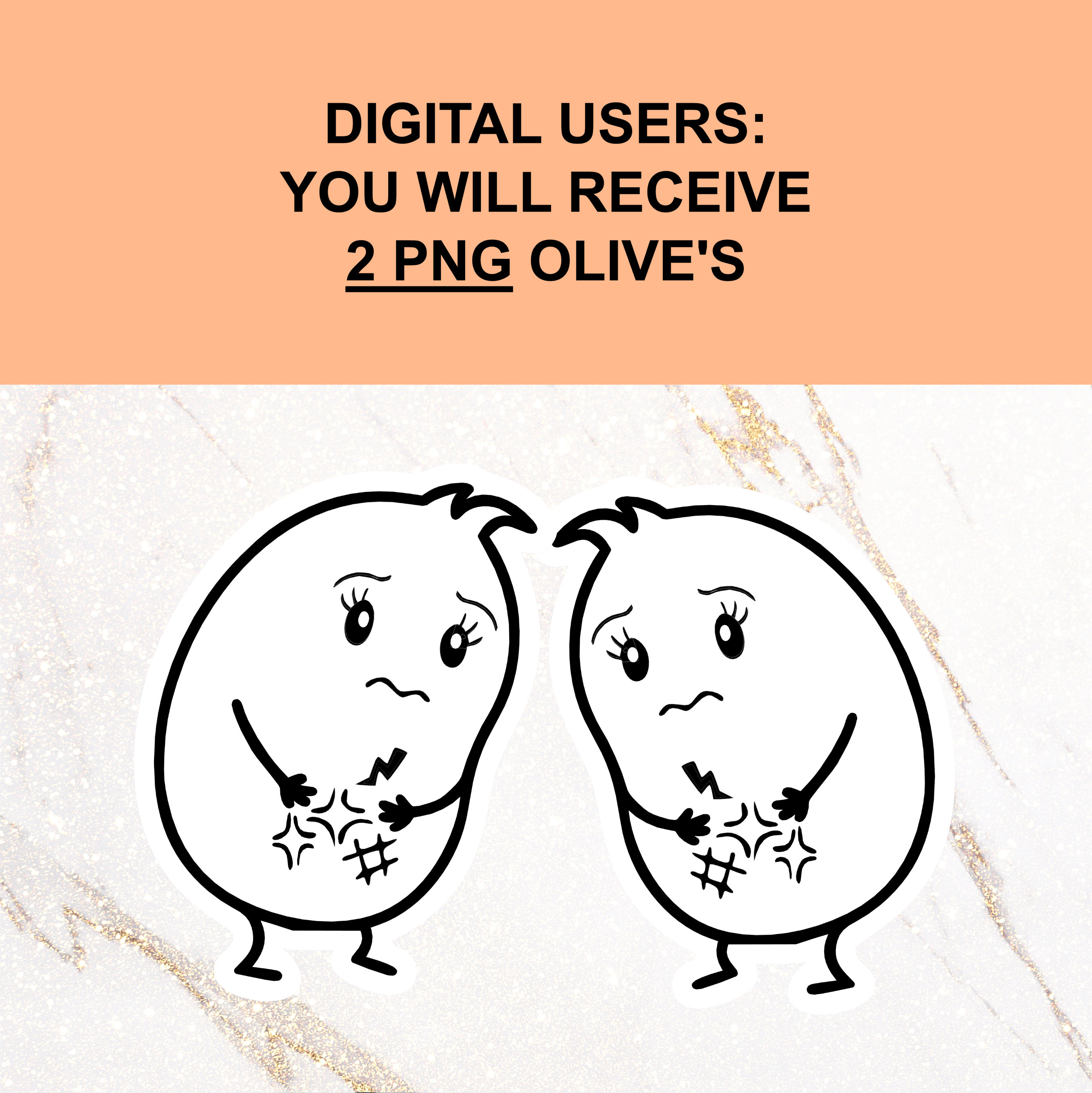 Digital and Printable Cute Character Olive Stickers DOESN'T FEEL RIGHT ...