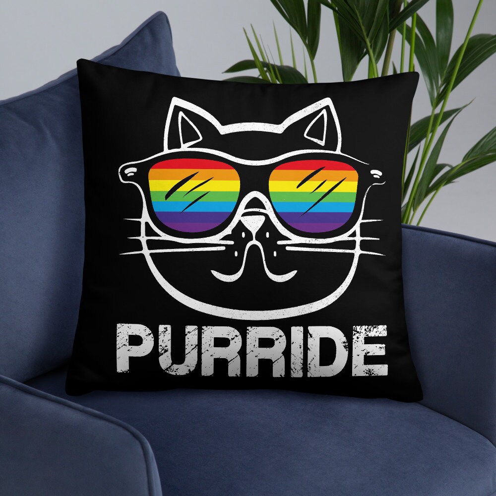 Gay Pillow / Gay Pride Pillow / Pillow Gay / Lesbian Pillow / Lesbian ...