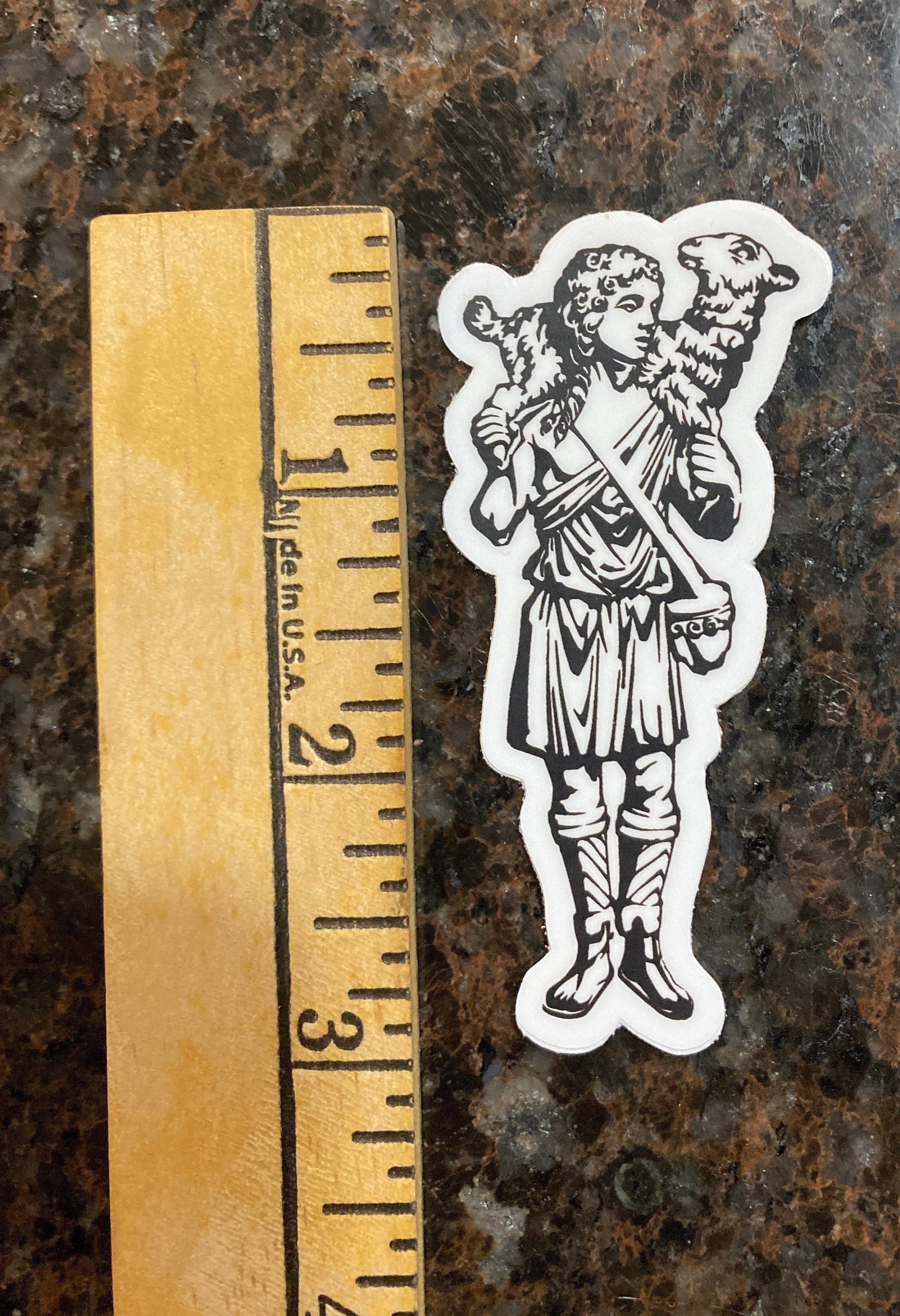 The Good Shepherd Vinyl Sticker Decal for Macbook Laptop - Etsy