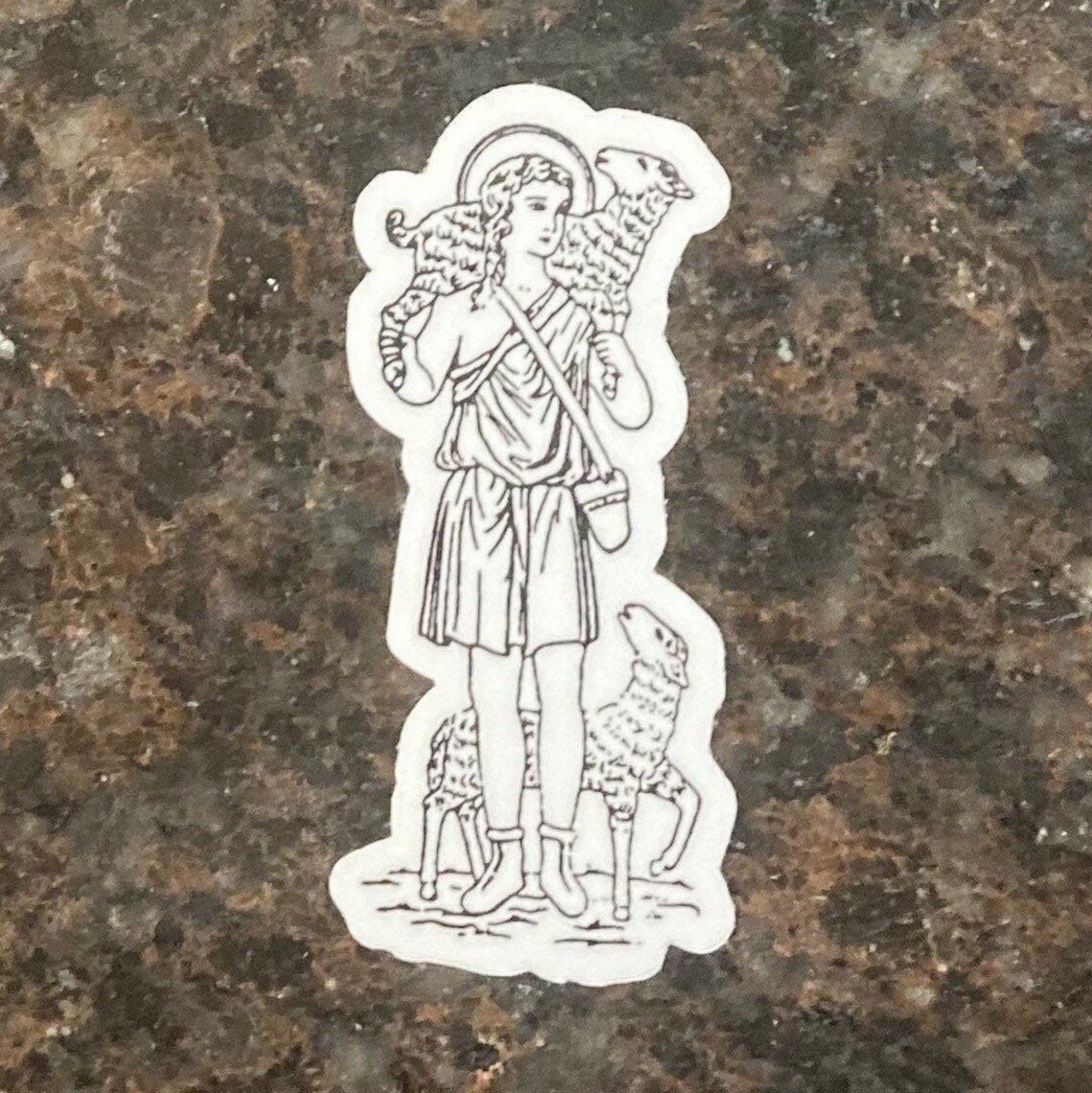 The Good Shepherd Vinyl Sticker Decal for Macbook Laptop | Etsy