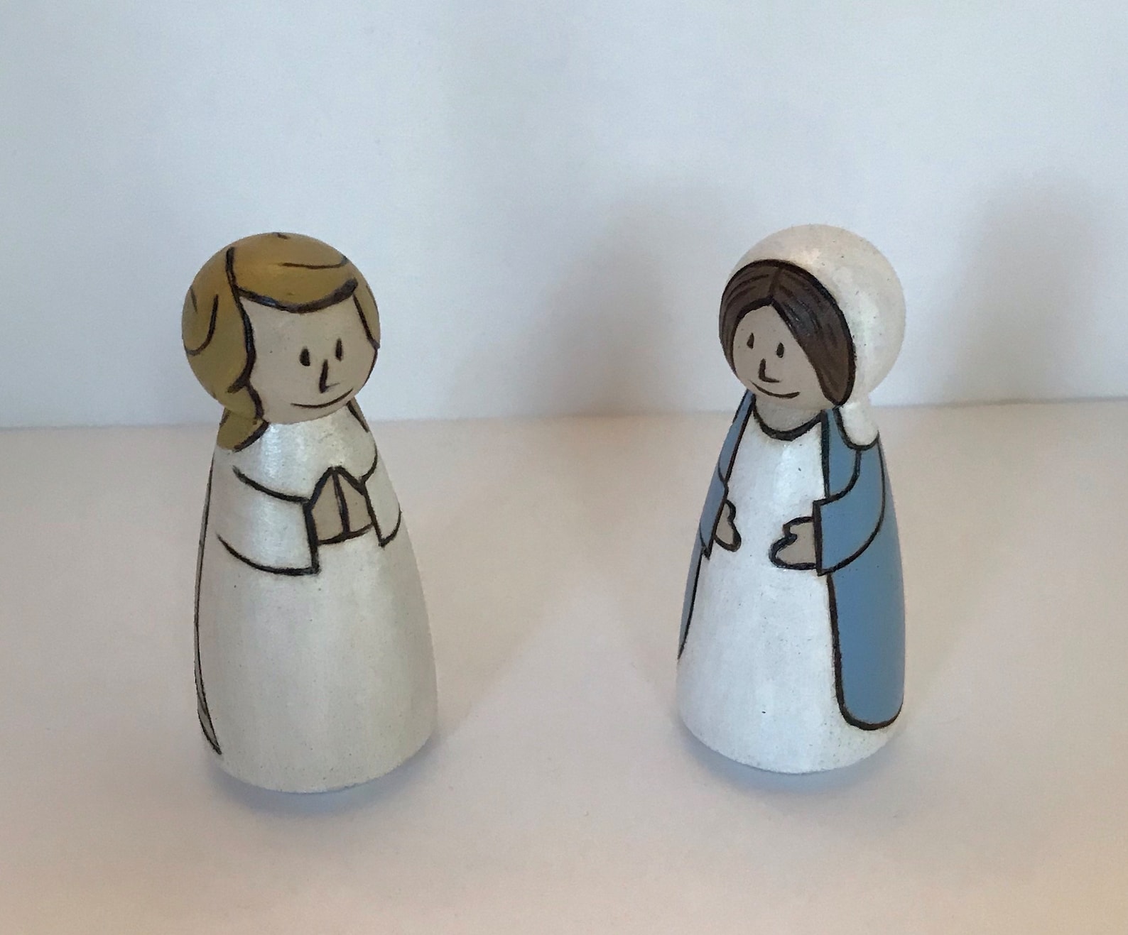 Complete Level 2 Catechesis of the Good Shepherd Peg Dolls- Finished - Etsy