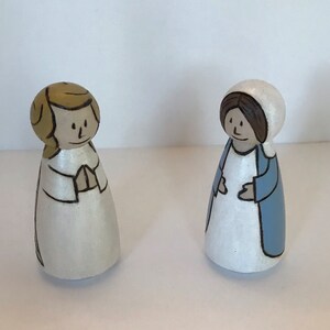 Complete Level 1 Catechesis of the Good Shepherd Peg Dolls- Finished - Etsy