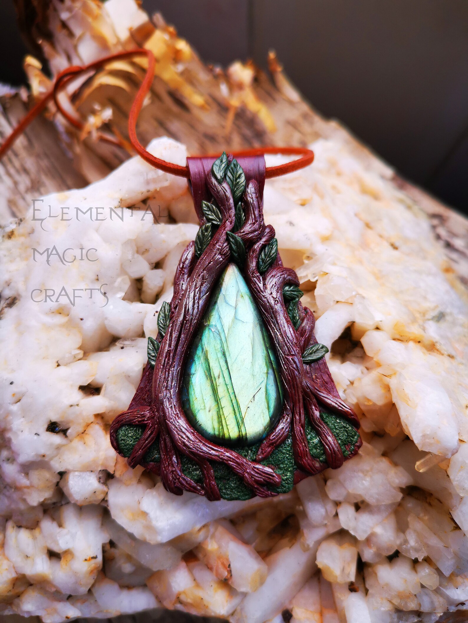 Gaia Gaea Great Mother Earth Goddess Pendant Orange - Etsy