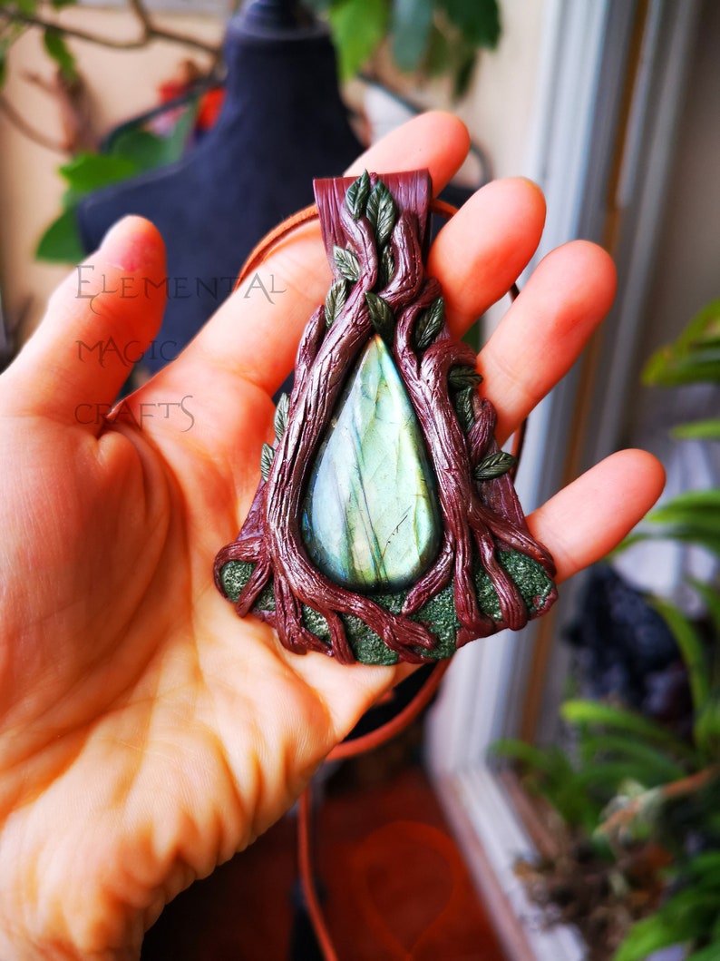 Gaia Gaea Great Mother Earth Goddess Pendant Orange - Etsy