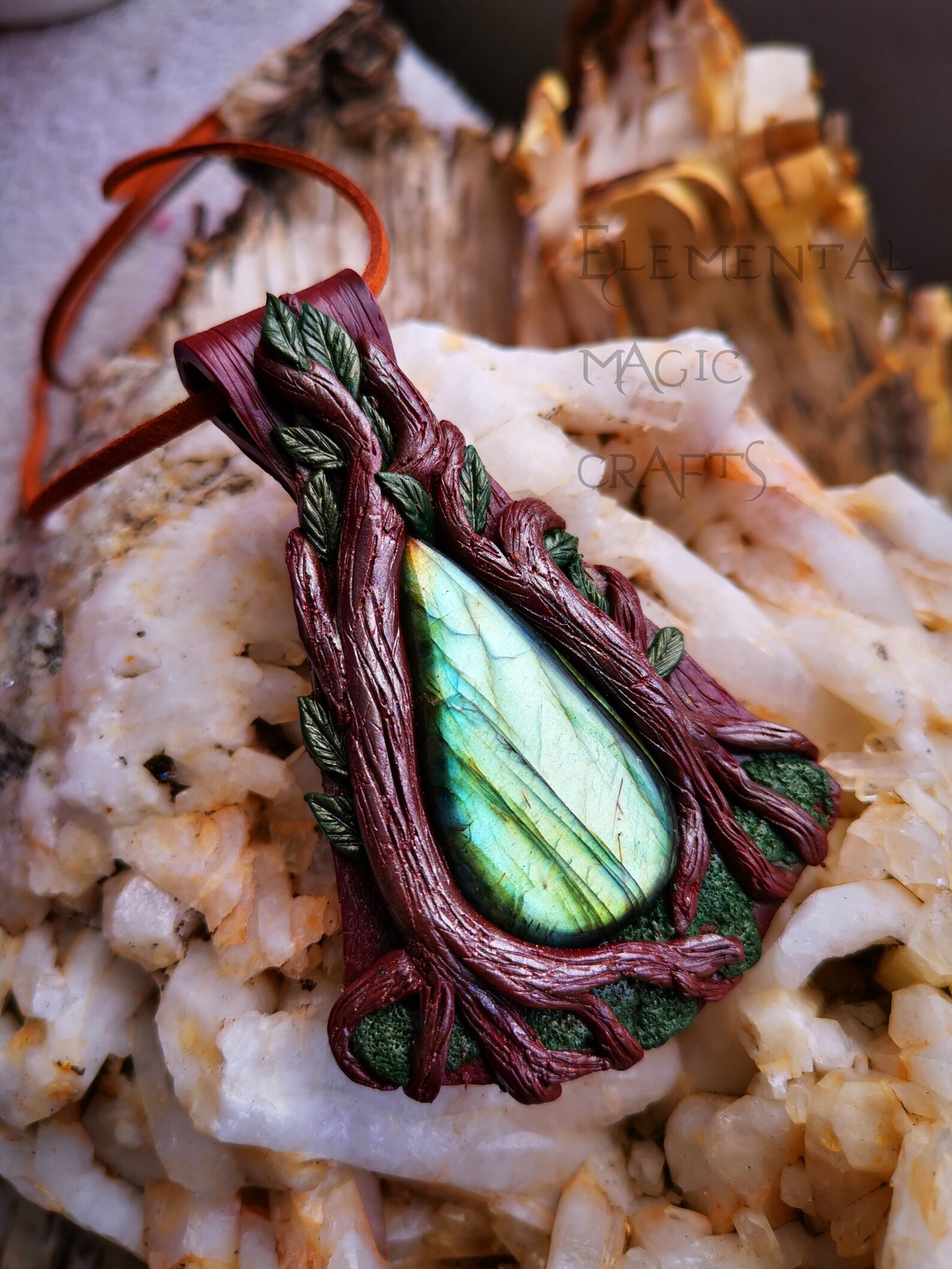 Gaia Gaea Great Mother Earth Goddess Pendant Orange - Etsy