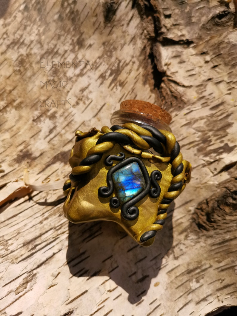 Witch Spell Jar Star Shape Spell Bottle Witchy Gifts - Etsy