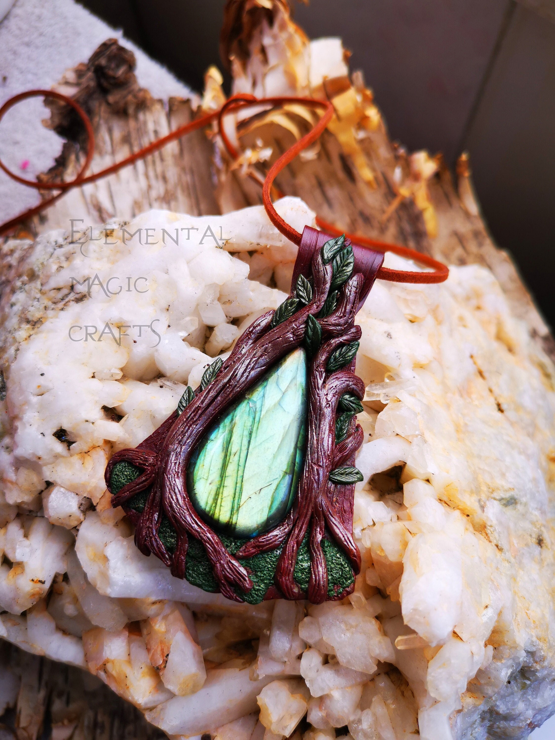 Gaia Gaea Great Mother Earth Goddess Pendant Orange - Etsy