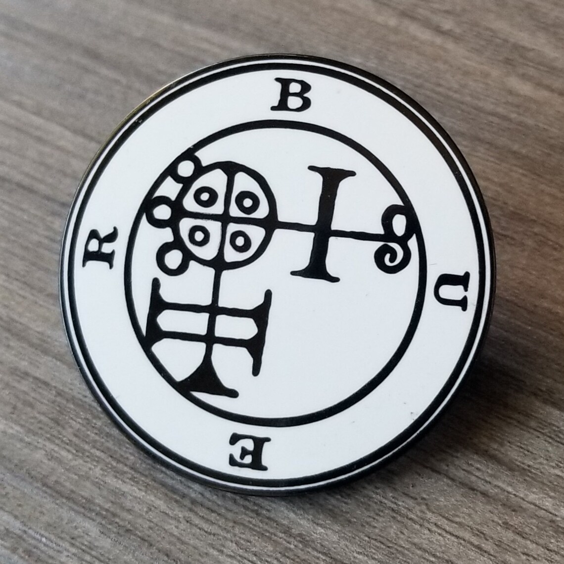 The Seal of Buer Enamel Pin | Etsy