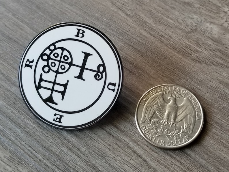 The Seal of Buer Enamel Pin - Etsy