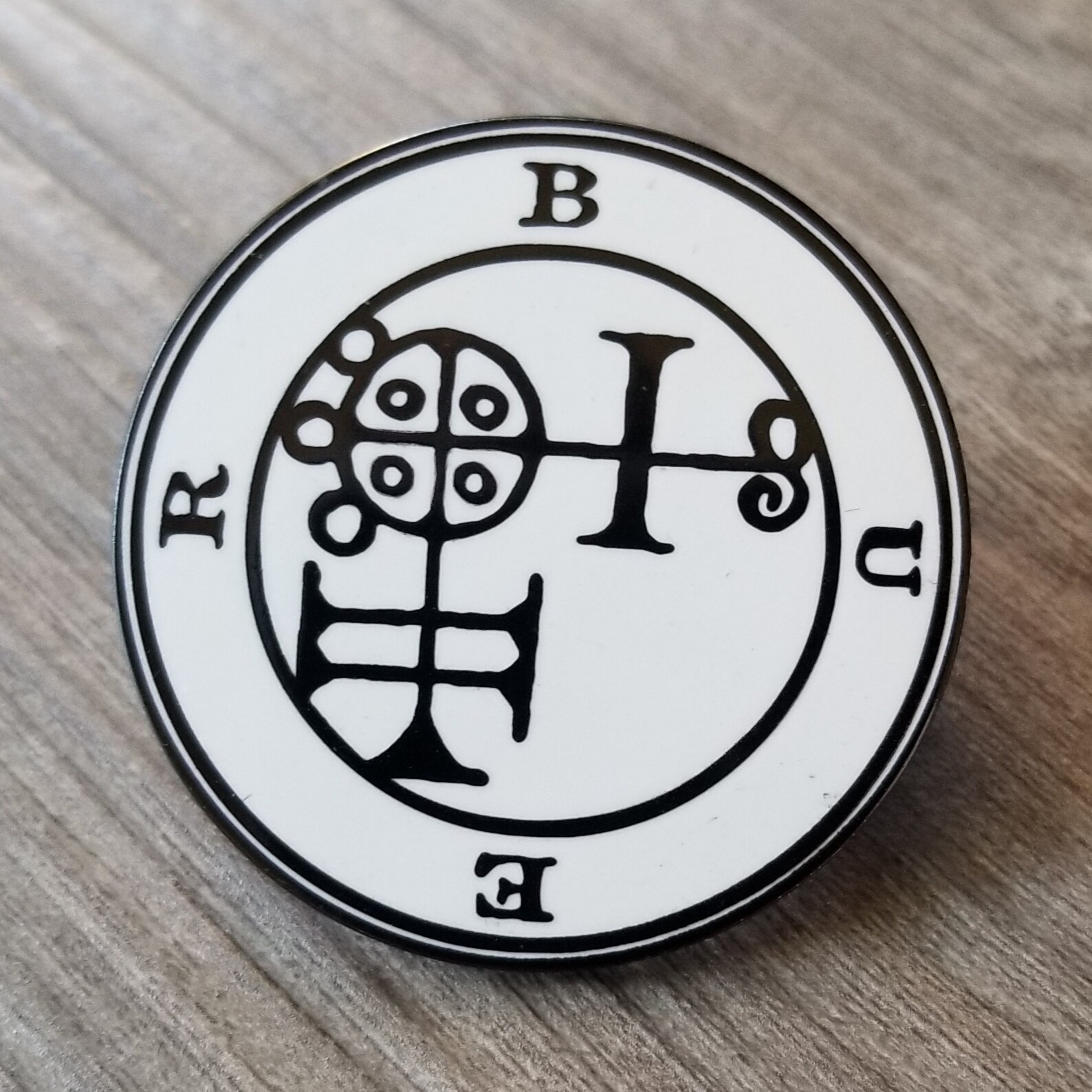 The Seal of Buer Enamel Pin | Etsy