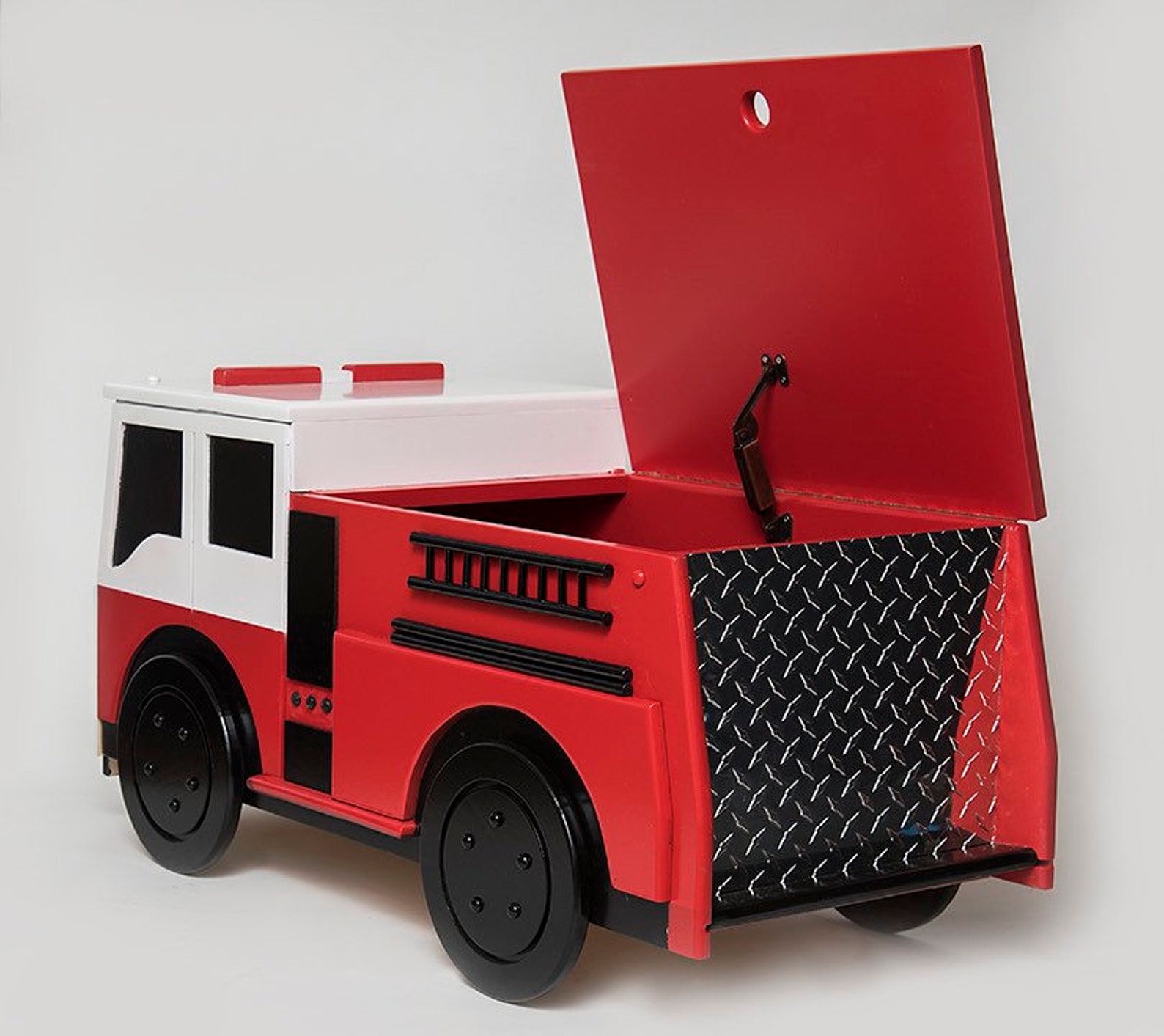 Fire Truck Toy Box for Boys Toy Chest Toy Storage Personalized - Etsy