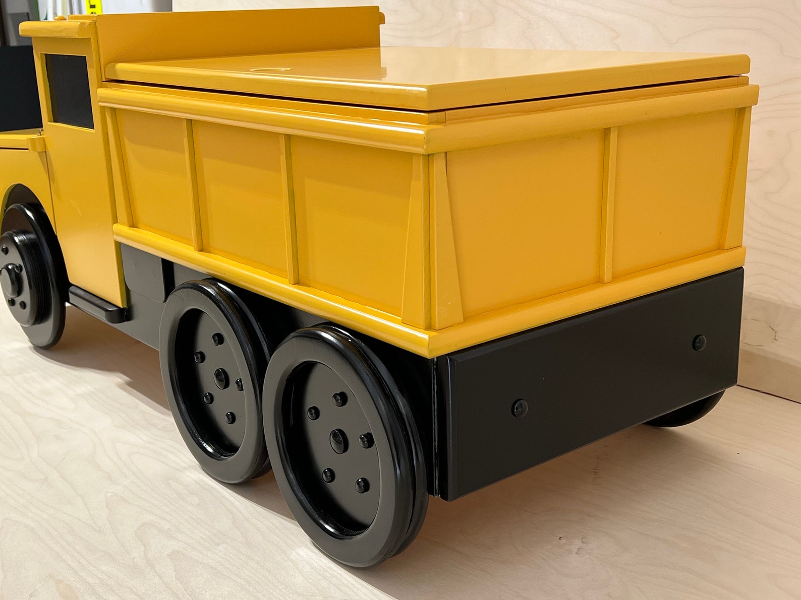 Personalized Toy Box for Boys Toy Box Truck Toy Storage Chest Gift for ...