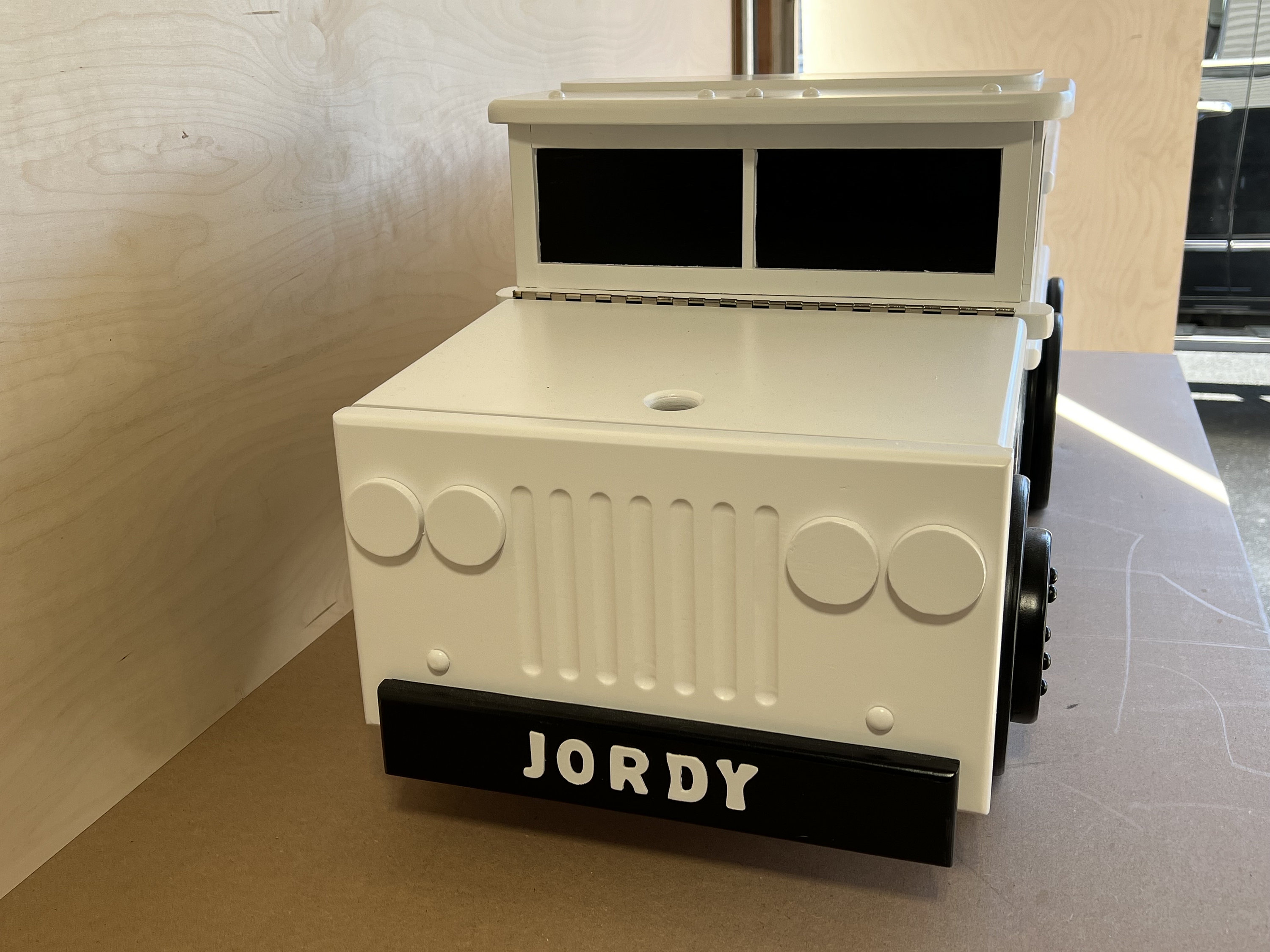 Personalized Toy Box for Boys Toy Box Truck Toy Storage Chest Gift for ...