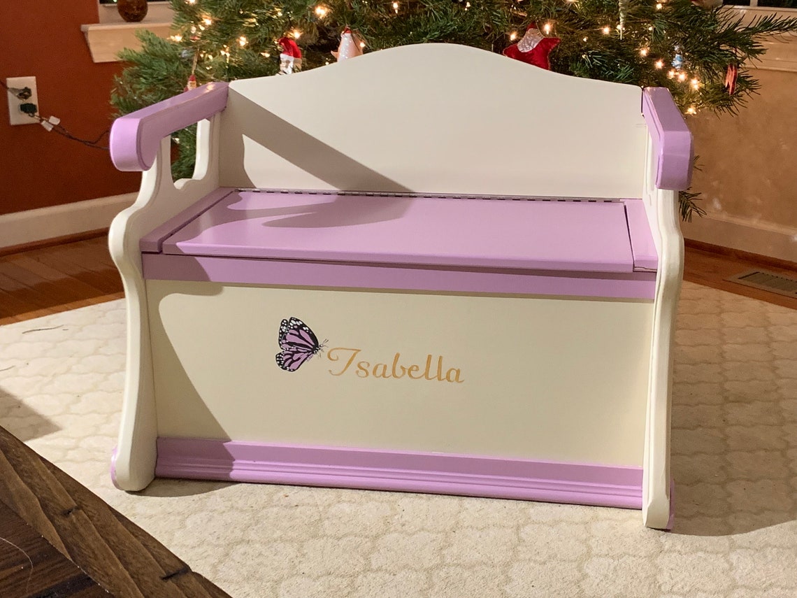 Toy Box for Girls, Toy Box for Boys, Personalized Toy Box Toy Chest Toy ...