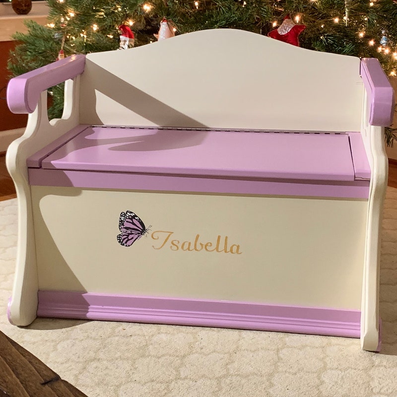 Toy Chest for Girls - Etsy