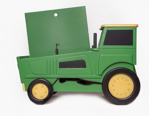 Toy Box for Boys Tractor Toy Box Chest Toy Storage Farm Toddler Toy Box ...