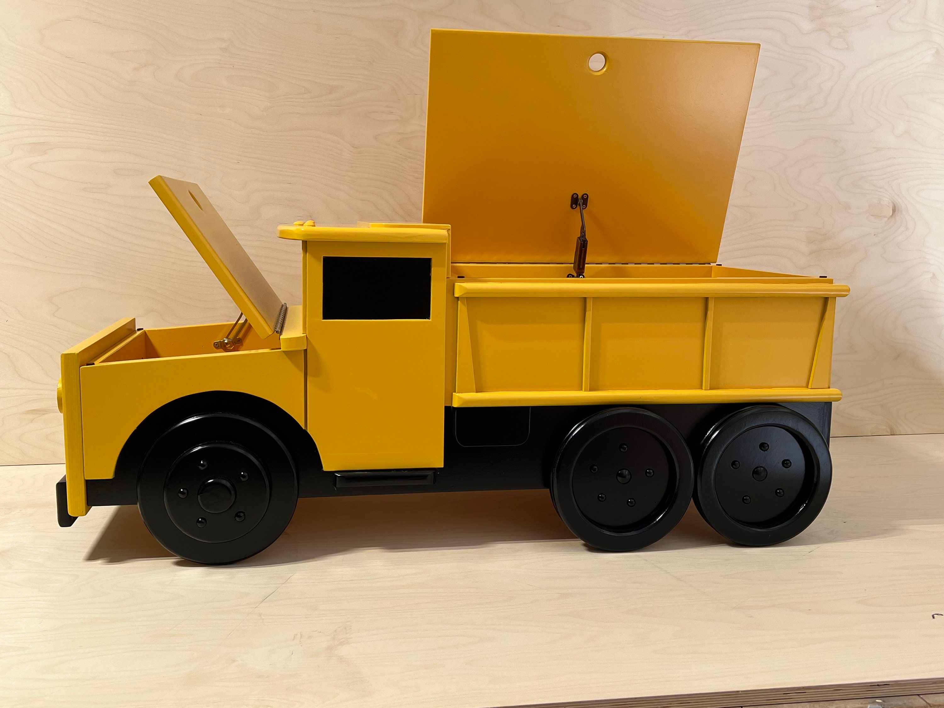 Personalized Toy Box for Boys Toy Box Truck Toy Storage Chest Gift for ...