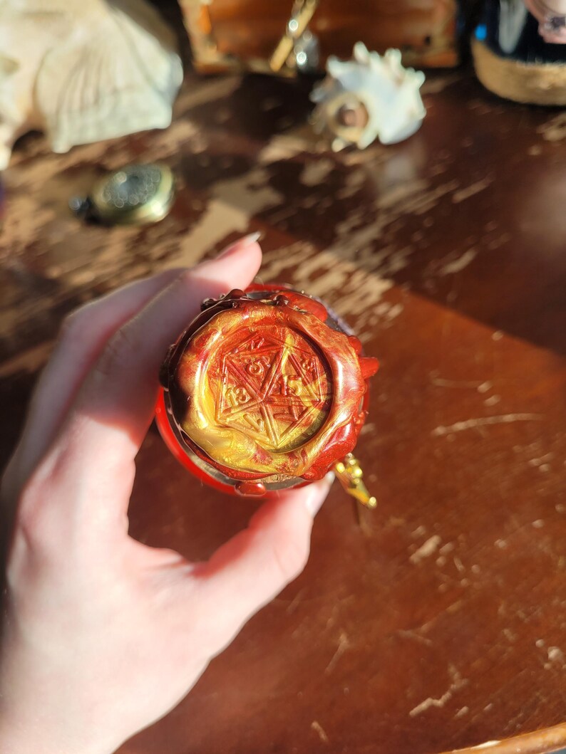 Magical Dnd Healing Potion Floating Dice Roller 2D4 Potion of Healing ...