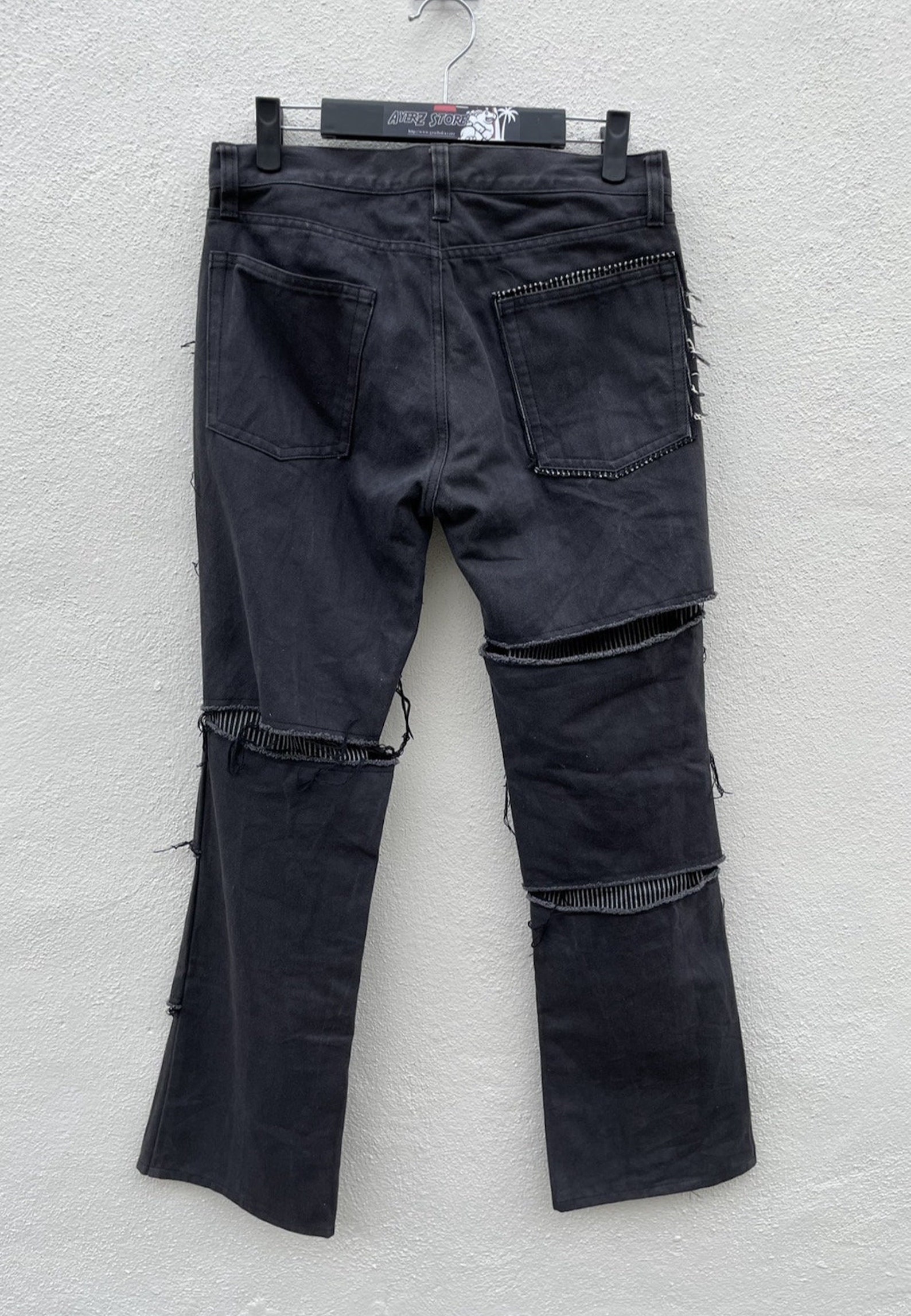RUPERT EDGE Distressed Denim Jeans Made in Japan - Etsy