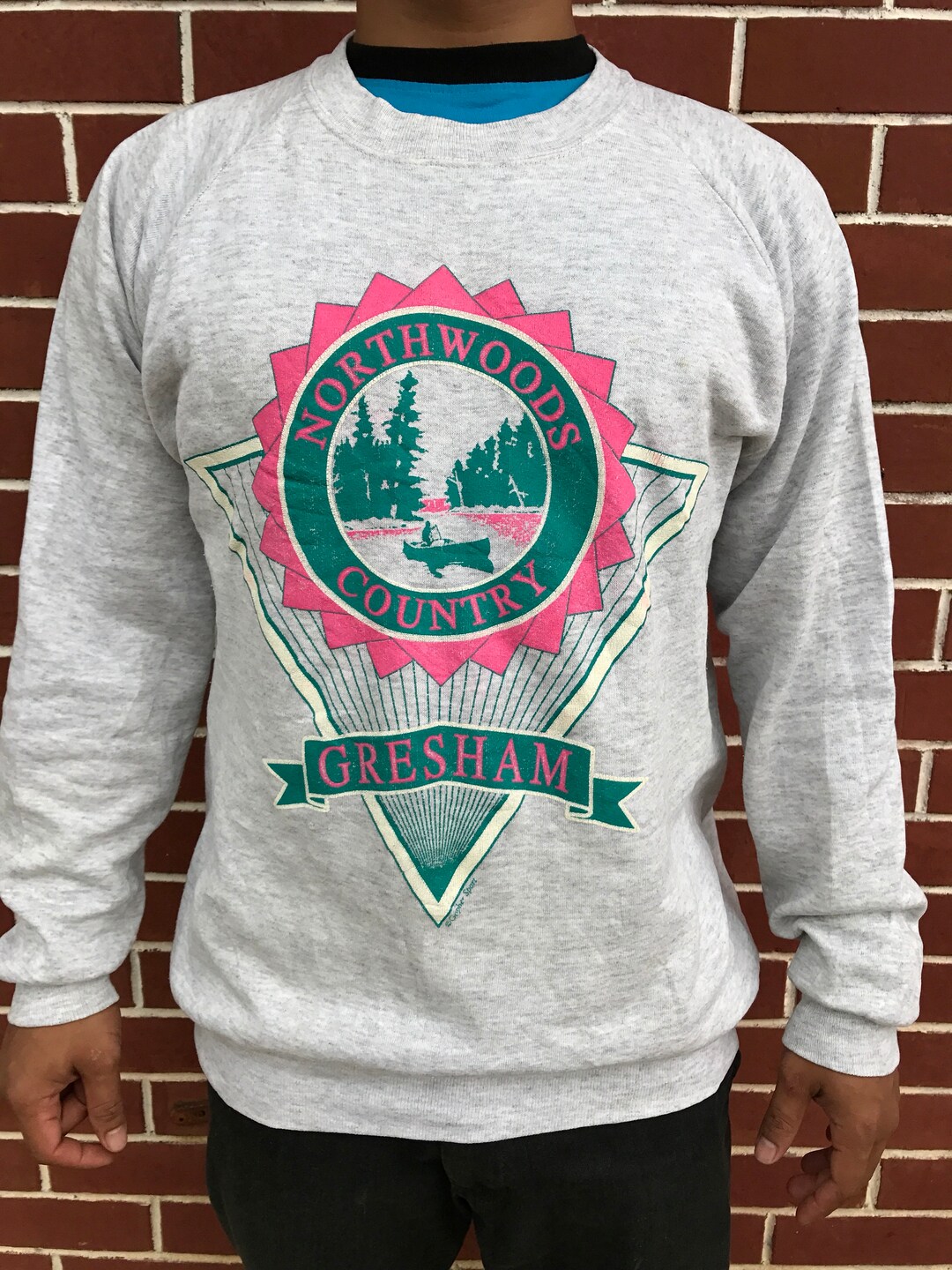 Vintage Gopher Sport Northwoods Country Gresham Sweatshirt / Sweater ...