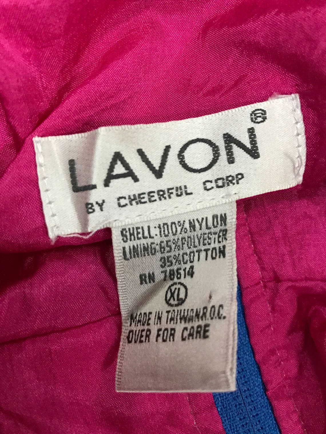 Rare Vintage Lavon Royalty Swag Windbreaker Jacket Size Medium M ...
