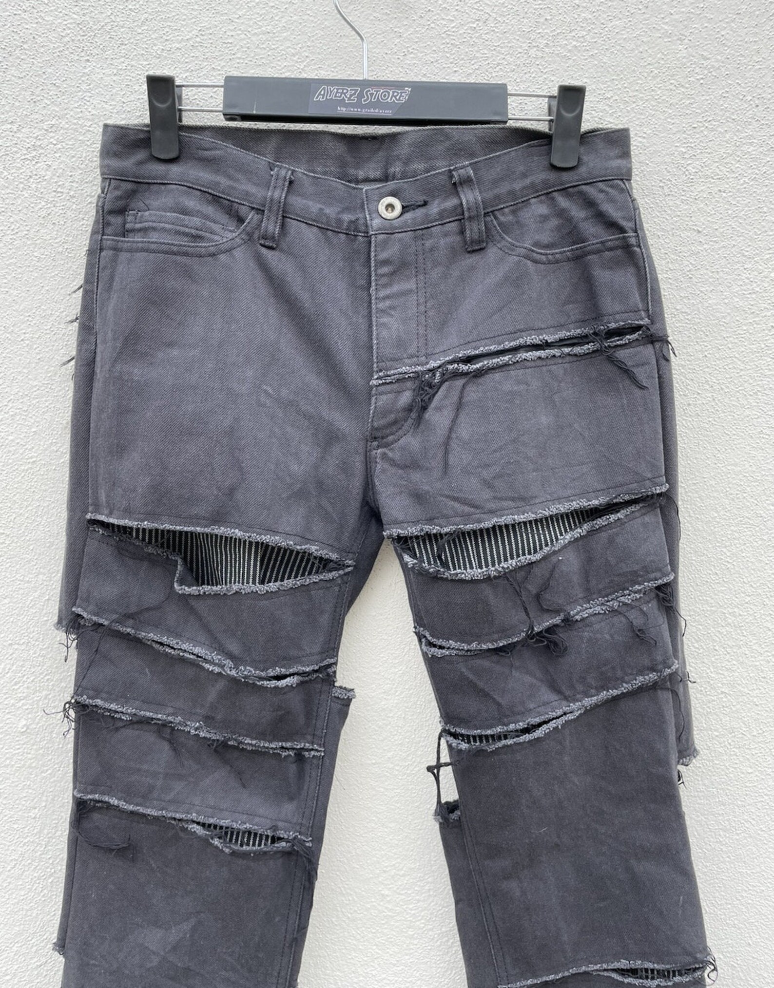 RUPERT EDGE Distressed Denim Jeans Made in Japan - Etsy