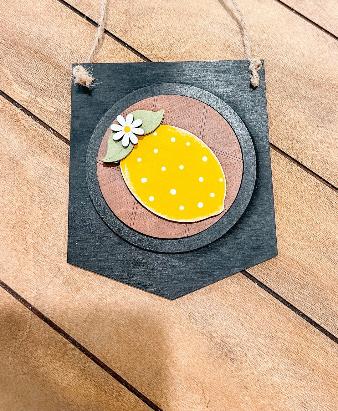 Lemon 3-inch Insert for Interchangeable Seasonal Sign | Interchangeable ...
