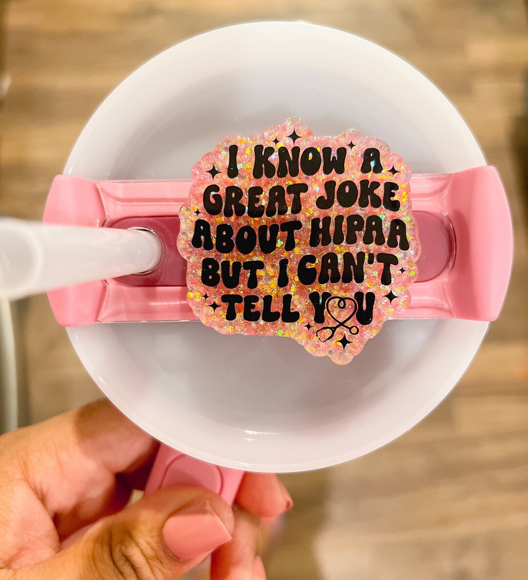 Tumbler Tag With Interchangeable Plates| Custom Stanley Plate | Tumbler ...