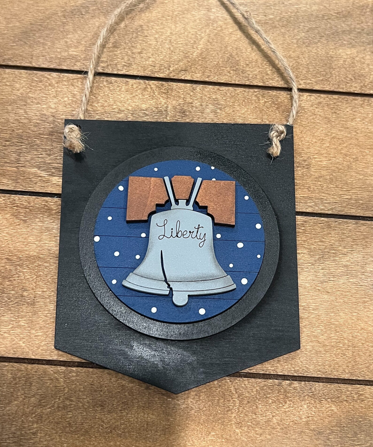 Liberty Bell 3-inch Insert for Interchangeable Seasonal Sign ...