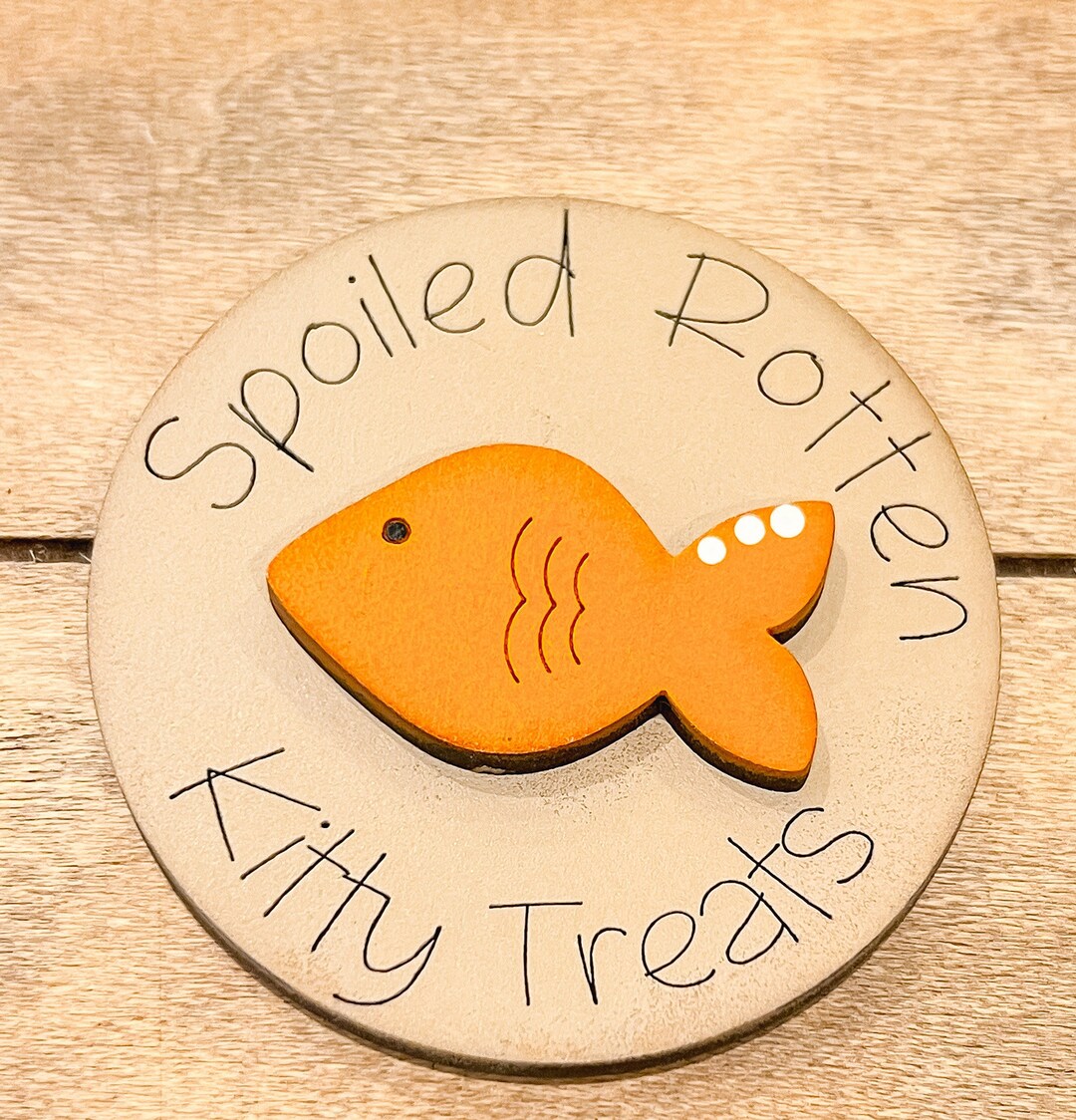 Kitty Treats 3-inch Insert for Interchangeable Seasonal Sign ...