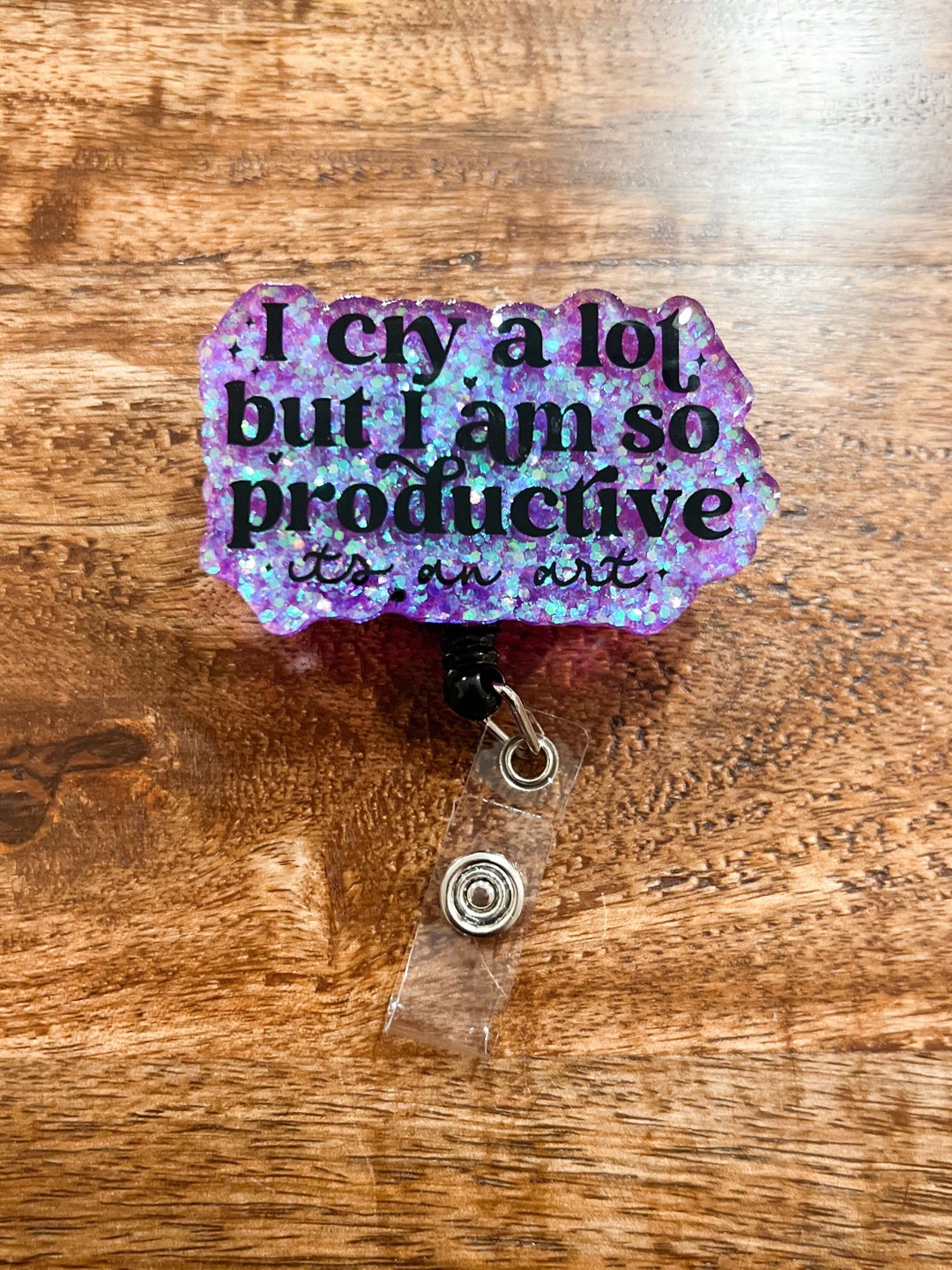 I Cry A Lot but Im so Productive Badge Reel| Type a Personality Badge ...