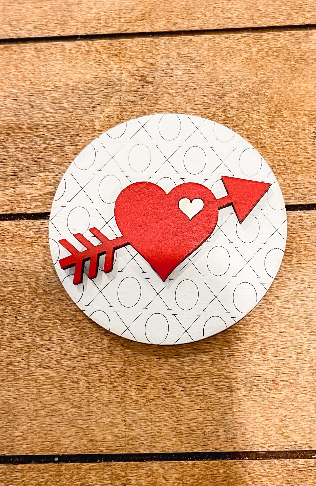 Heart and Arrow 3-inch Insert for Interchangeable Seasonal Sign ...