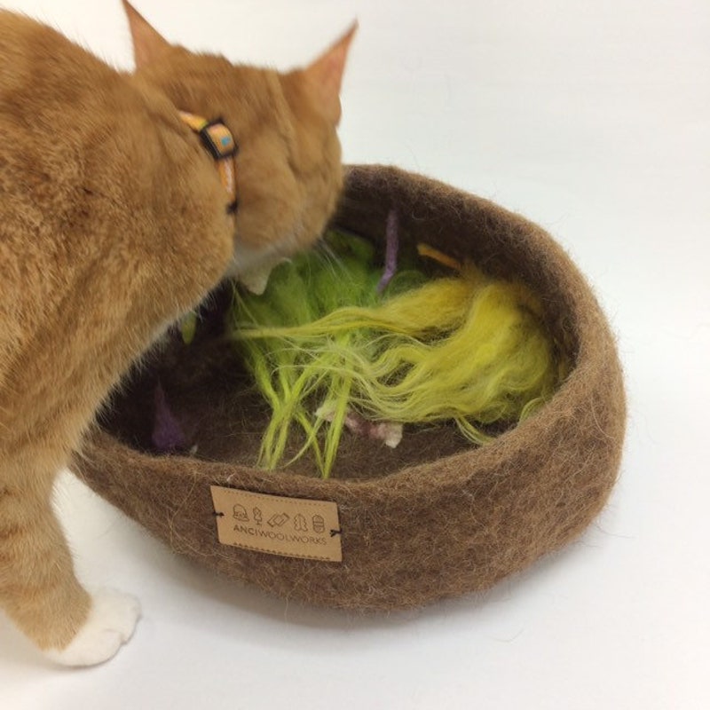 Felted Cat Cave Pattern - Etsy