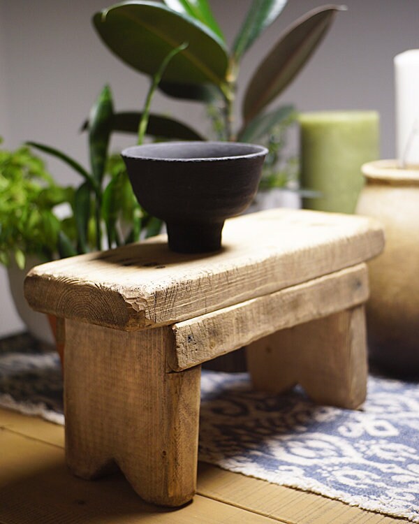 Rustic Wooden Mini Stool Milking Stool Step Stool Vintage - Etsy