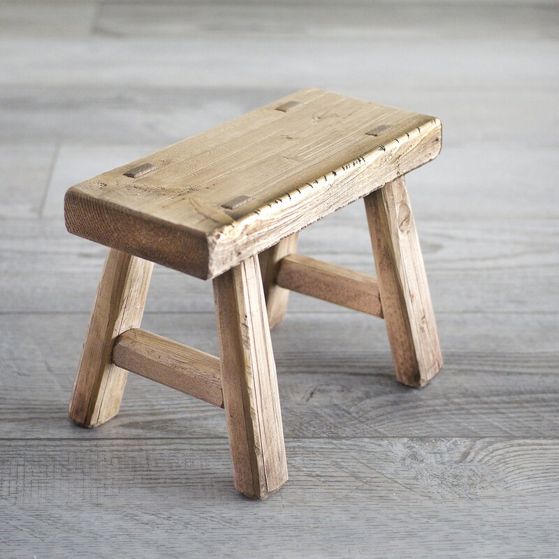 Wooden Stool - Etsy