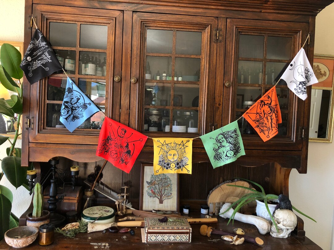 Planetary Prayer Flags/ Astrology Prayer Flags - Etsy