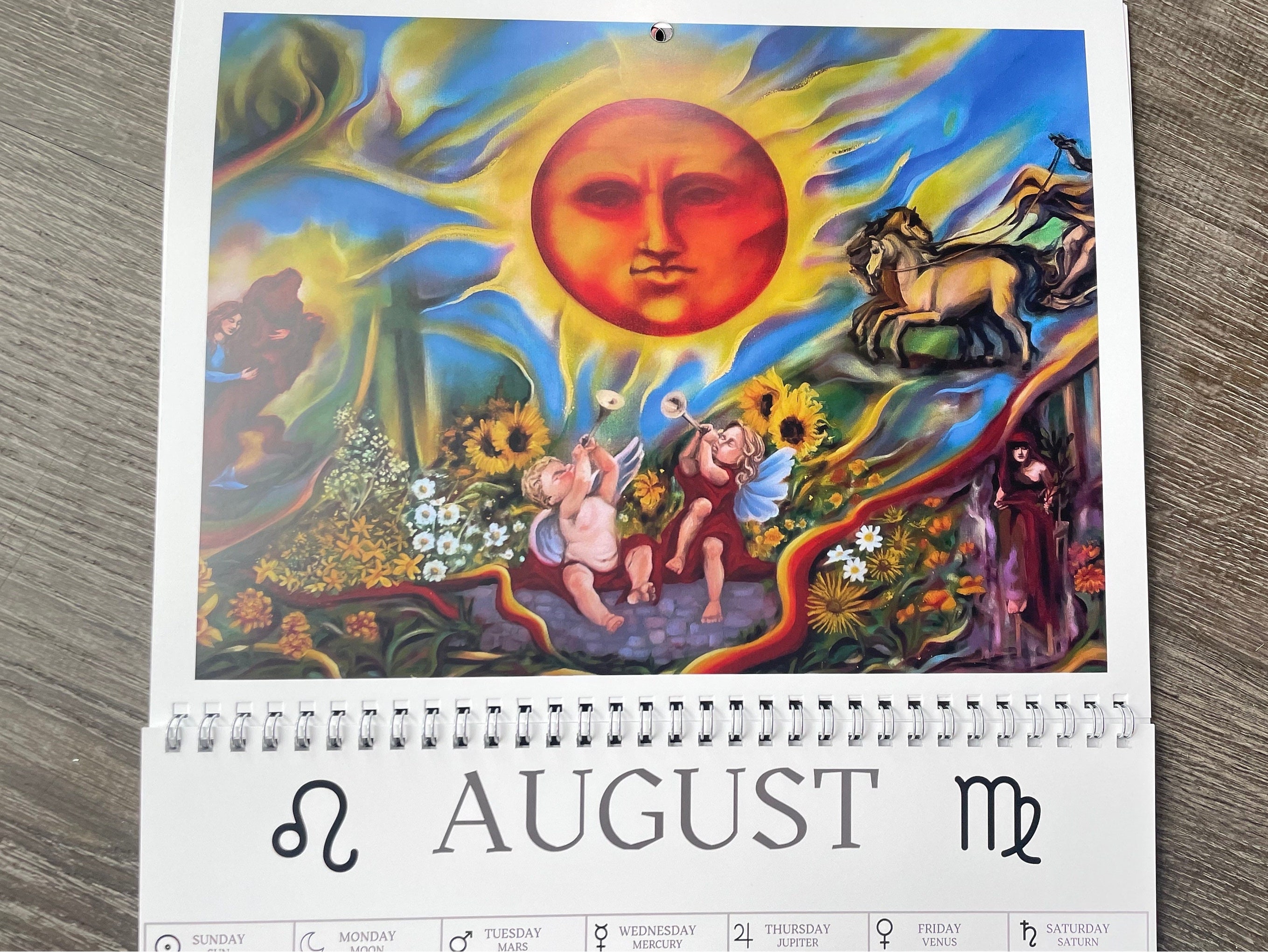 Planetary Art Calendars - Etsy