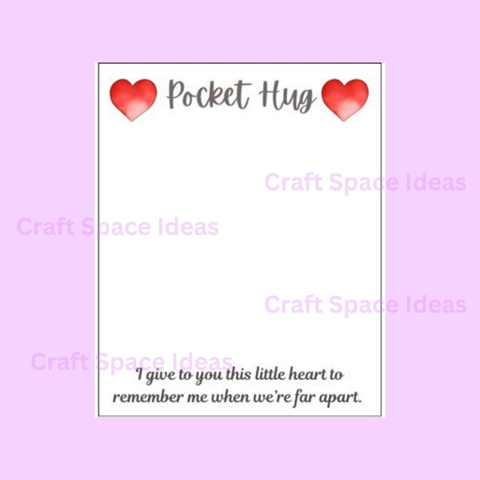 Pocket Hug Verse Display Cards, 4 Different Designs, 2 Sizes, 8 Pages ...