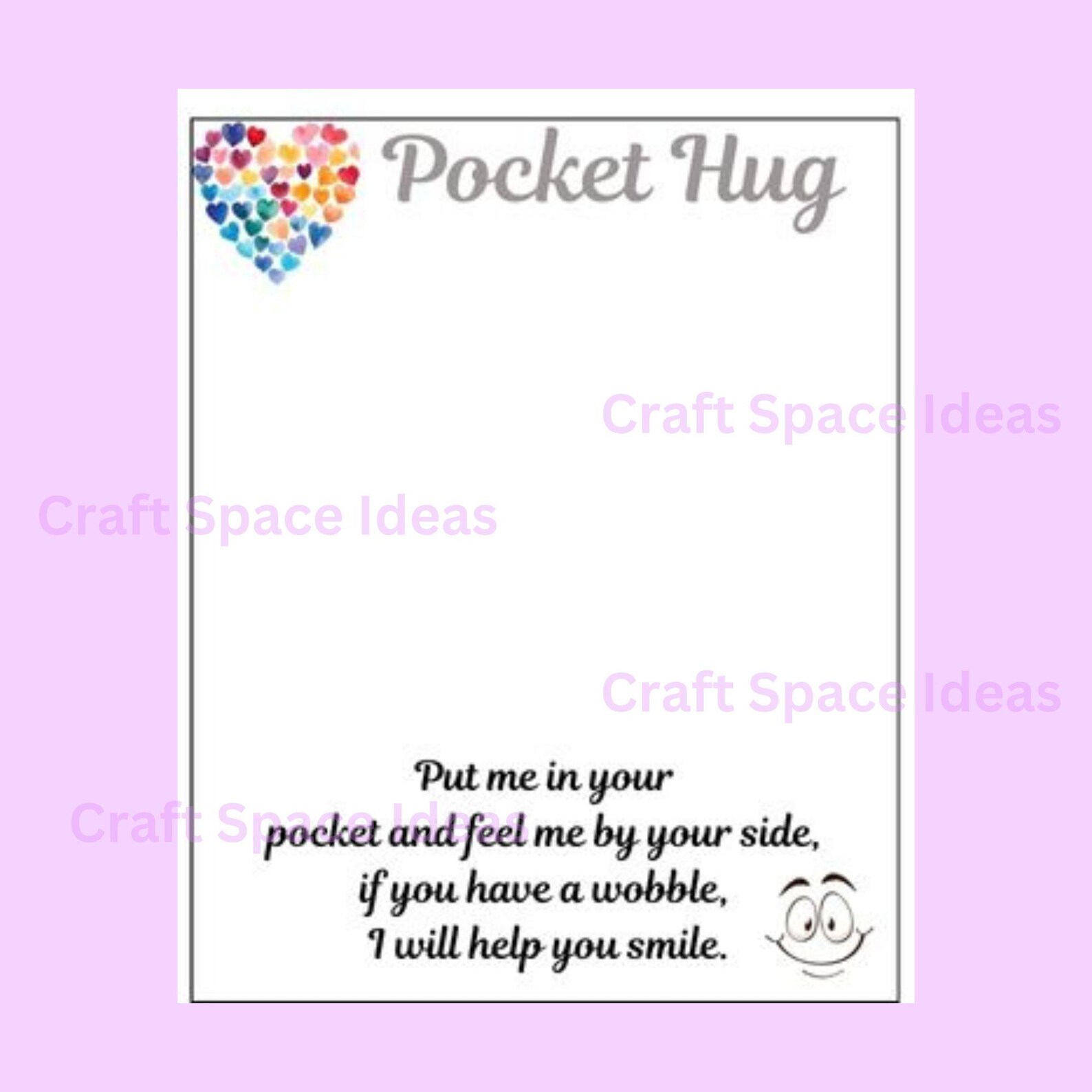 Pocket Hug Verse Display Cards, 4 Different Designs, 2 Sizes, 8 Pages ...