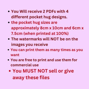 Pocket Hug Verse Display Cards, 4 Different Designs, 2 Sizes, 8 Pages ...