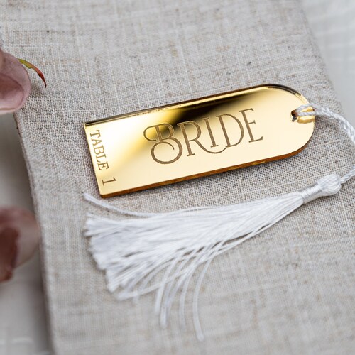 Wedding Place Setting Names Napkin Name Tags Wedding Table - Etsy