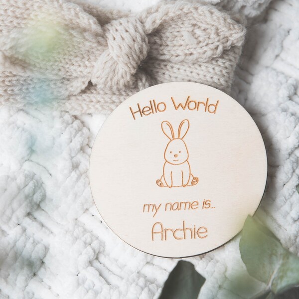 Baby Name Plaque - Etsy