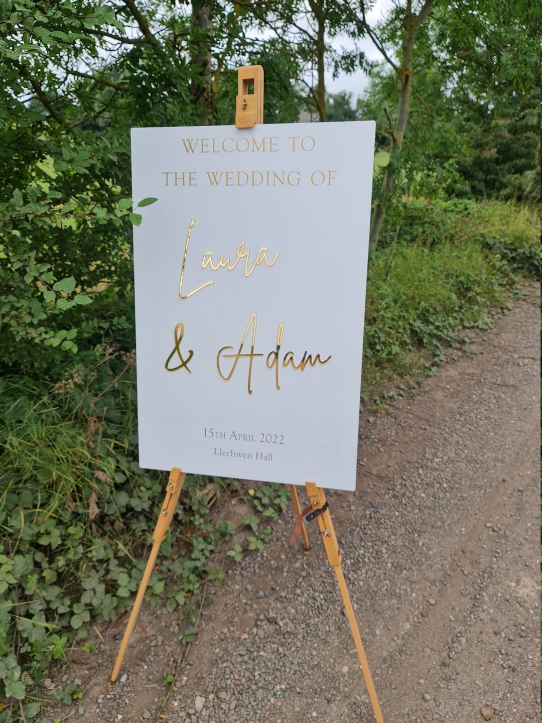 Wedding Welcome Sign, Wedding Welcome Sign Acrylic, Welcome to Our ...