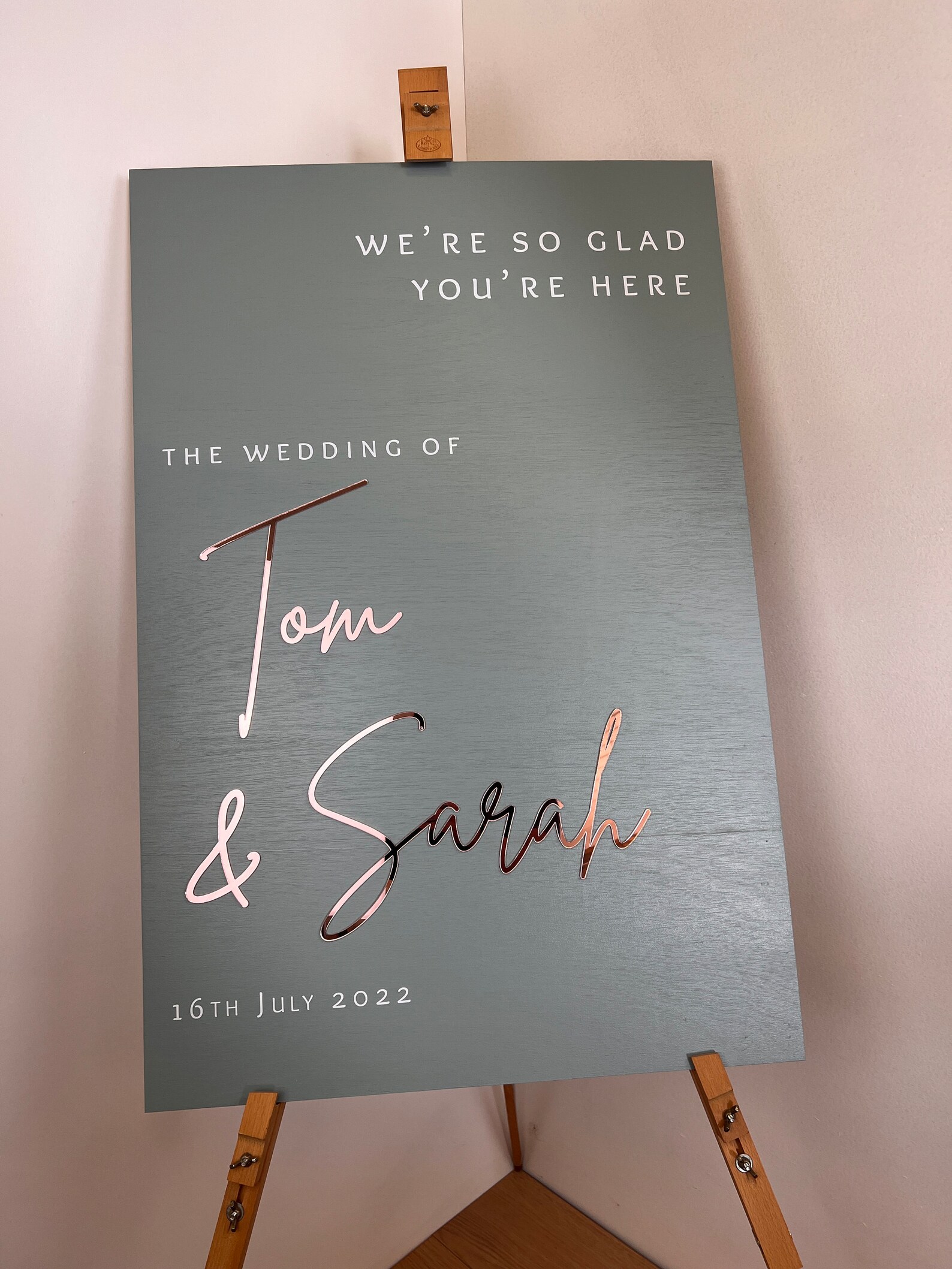 Personalised A3 A2 A1 Acrylic Wedding Welcome Sign Bridal - Etsy UK